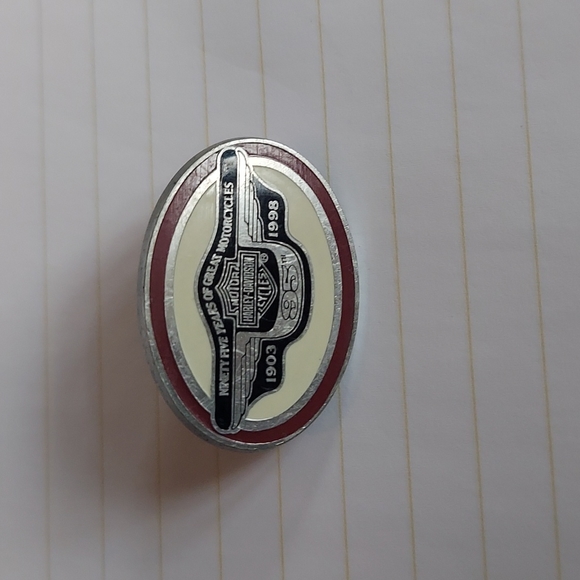 Harley-Davidson | Accessories | Harley Davidson Biker Vest Lapel Pin ...